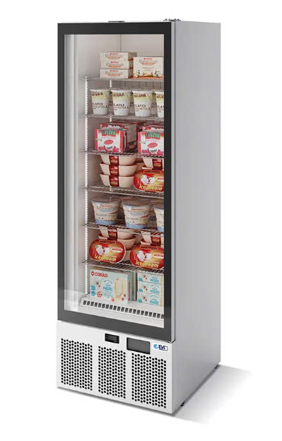 Tủ đông 1 cánh kính bảo quản thực phẩm ISA Tornado 470 MY23 (L1960 x ...