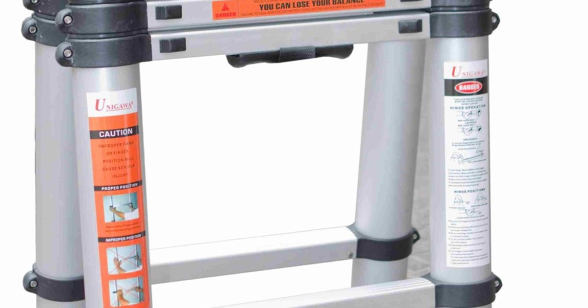 Thang nhôm rút kép A lệch UNIGAWA UN-26-32 | VINACOMM