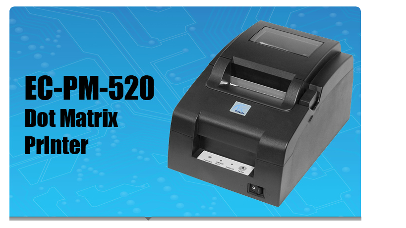 Máy in hóa đơn EC LINE EC-PM-520B | VINACOMM