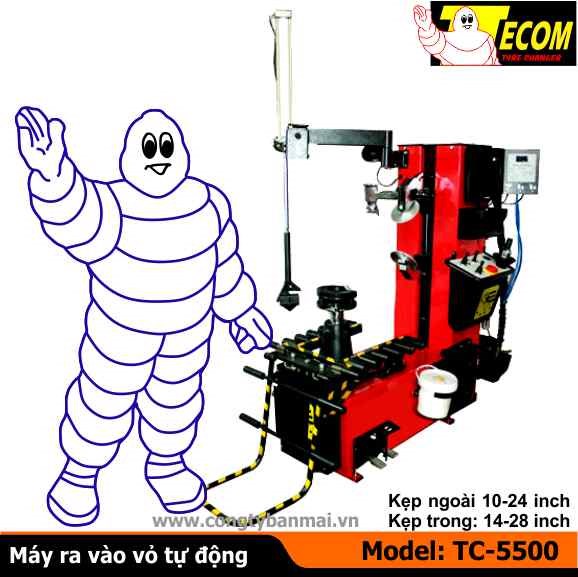Máy ra vào lốp tự động TC-5500 | VINACOMM