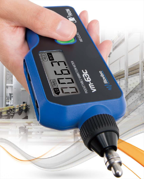 Máy đo độ rung cầm tay Rion VM-63C | VINACOMM