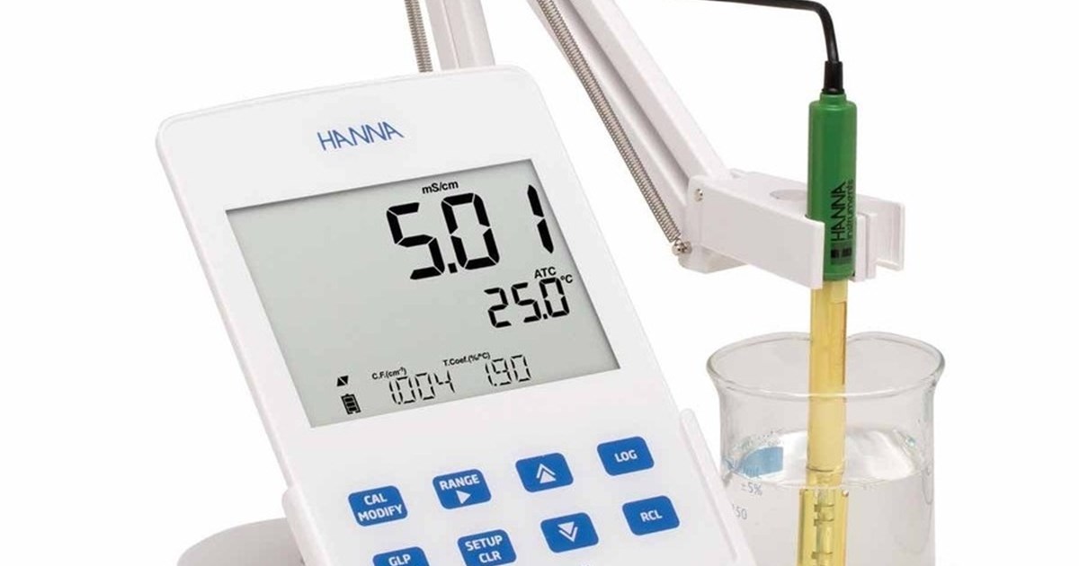 Máy đo PH/ORP/EC/TDS/ISE/NaCl/Điện trở suất Hanna HI5522-02 | VINACOMM