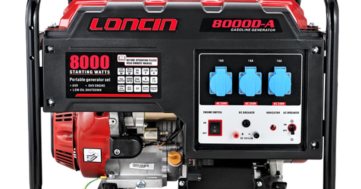 Máy phát điện Loncin LC8000-A | VINACOMM