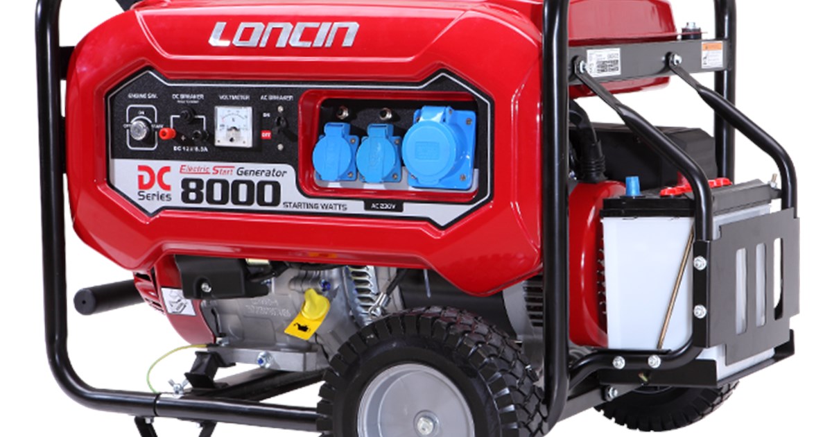 Máy phát điện Loncin LC8000D-C | VINACOMM