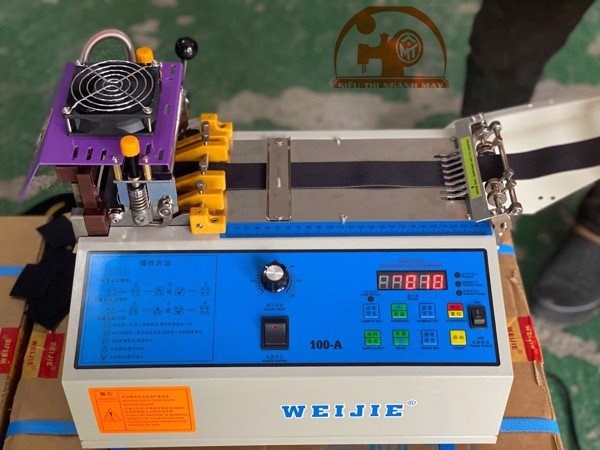 Máy cắt băng nhám WEJIE 100-A | VINACOMM