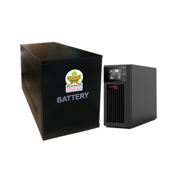 Bộ lưu điện UPS Santak True Online 1KVA - Model C1KS-LCD | VINACOMM