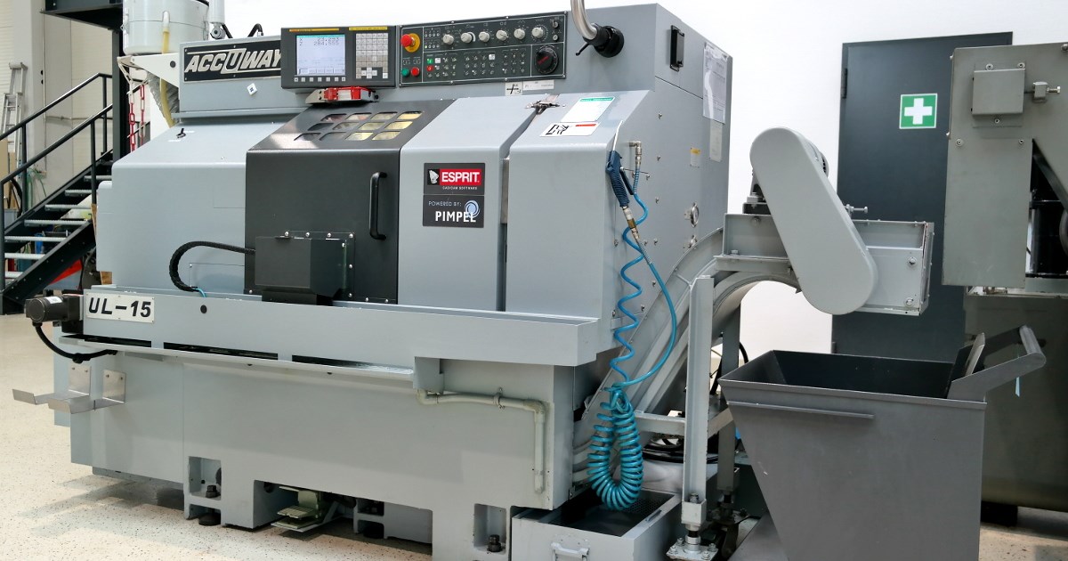 MÁY TIỆN CNC BĂNG NGHIÊNG ACCUWAY UL-15 | VINACOMM