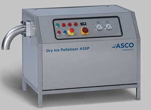 Máy bắn đá khô CO2 Asco Dry Ice Pelletizer A55P | VINACOMM