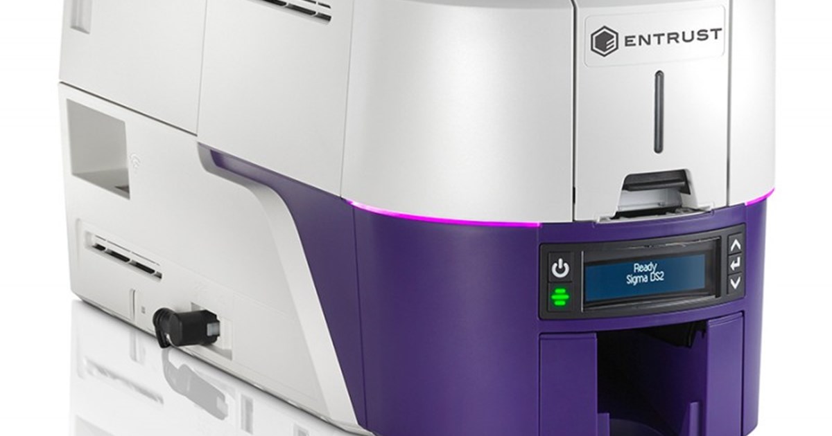 Máy in thẻ Entrust Sigma DS2 | VINACOMM