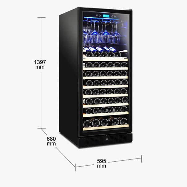 Tủ bảo quản vang 128 chai Vinocave CWC-350A | VINACOMM