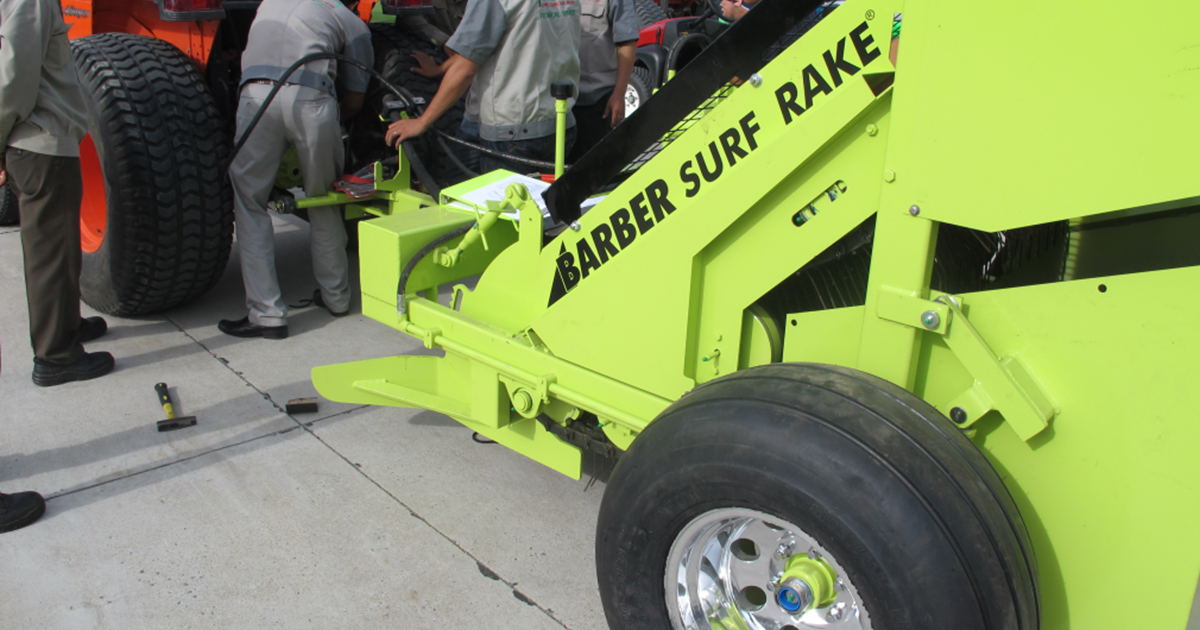 XE CÀO RÁC BÃI BIỂN BARBER SURF RAKE 600HD | VINACOMM