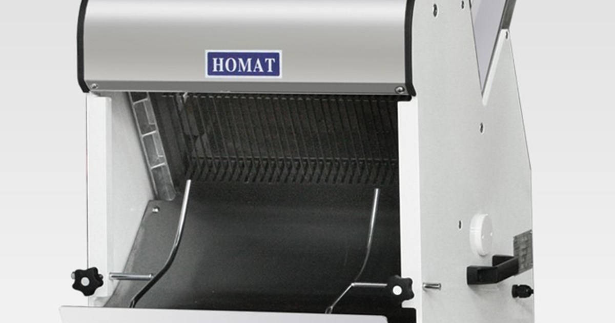 Máy cắt lát bánh mì Homat HM-302 | VINACOMM