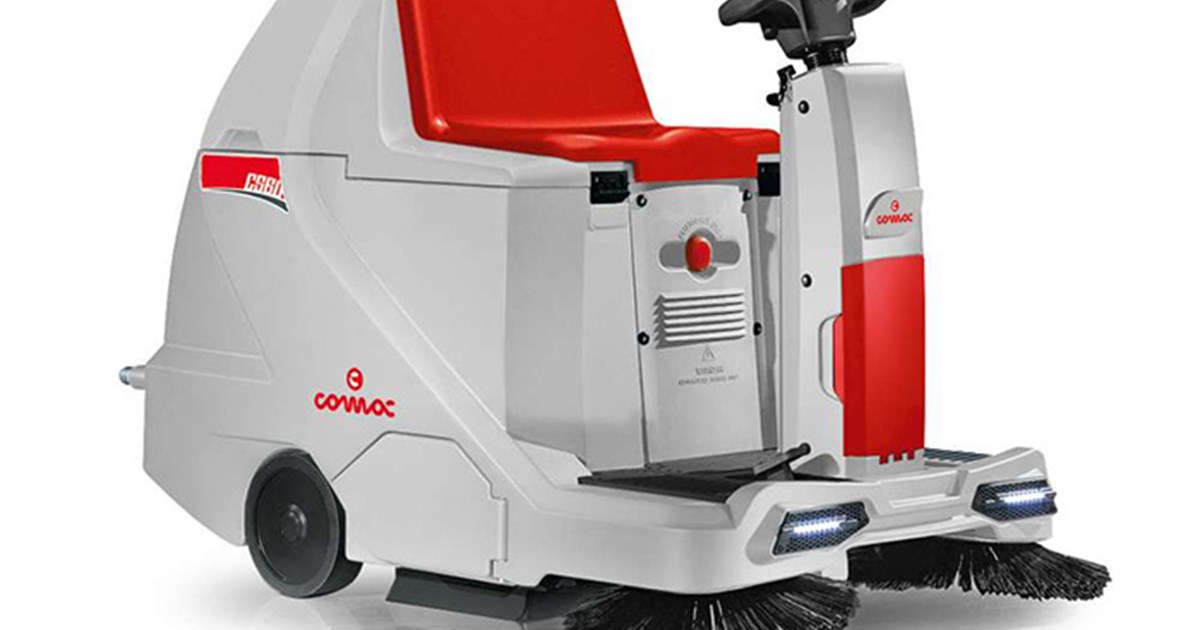 Xe quét rác công nghiệp Comac CS60 B | VINACOMM