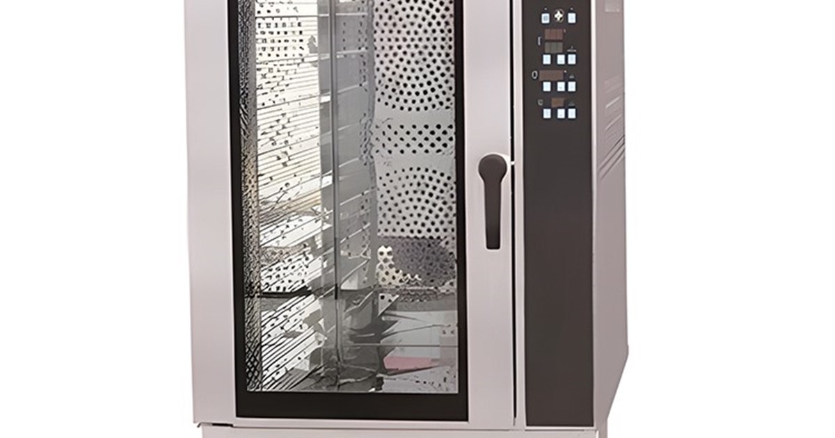 Lò nướng đối lưu điện công nghiệp Homat HM-710EH+4T | VINACOMM