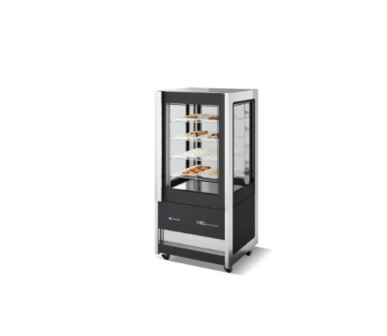 Tủ đông trưng bày ISA Cristal Tower Chiller W75-D75-H160 | VINACOMM