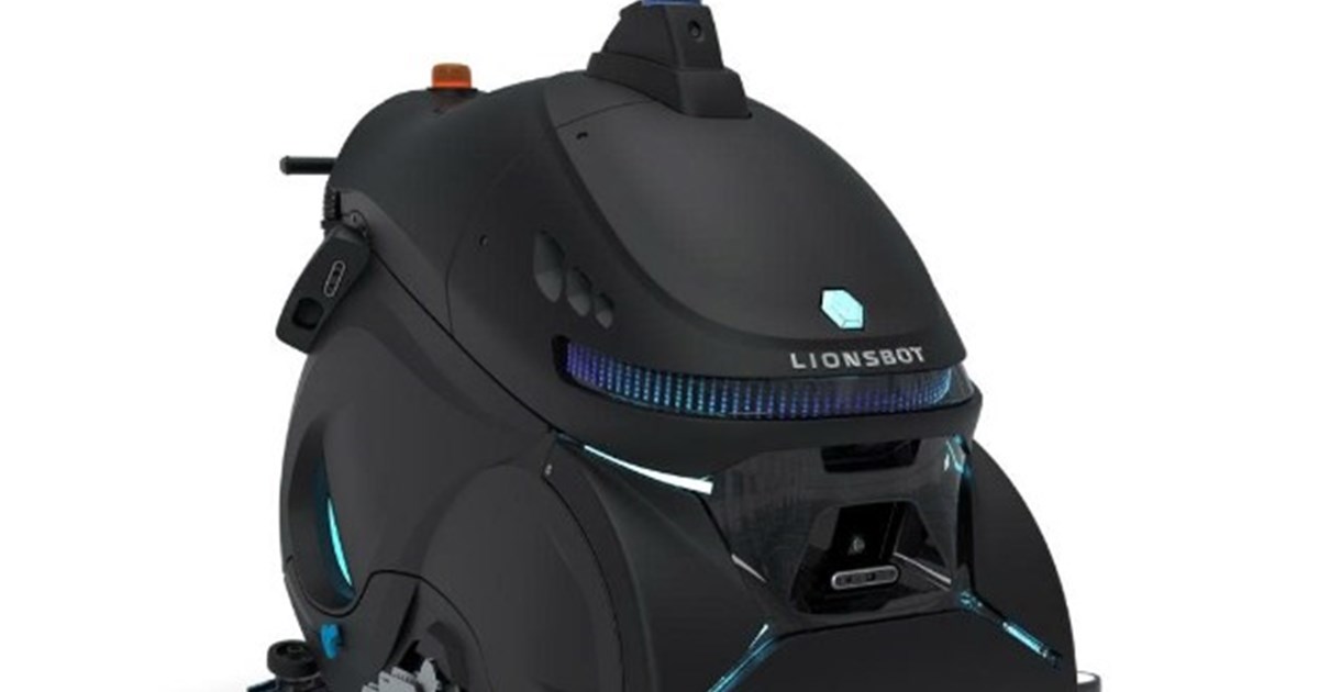 Robot Chà Sàn Công Nghiệp LionsBot REX CS | VINACOMM